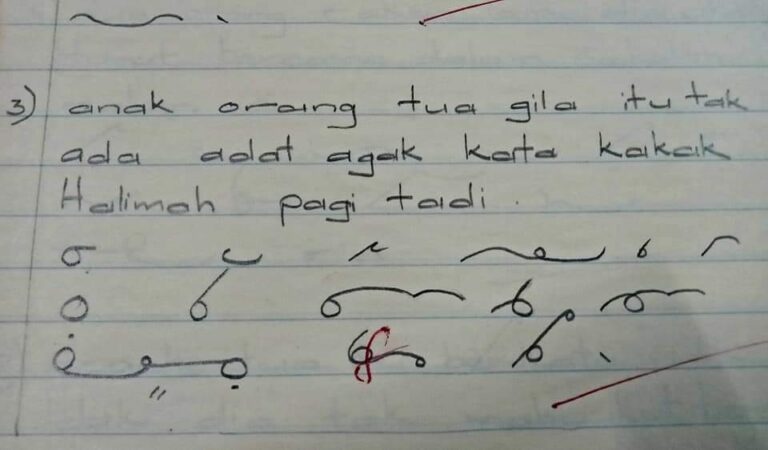 Tulisan trengkas undang perhatian warganet | Edisi 9