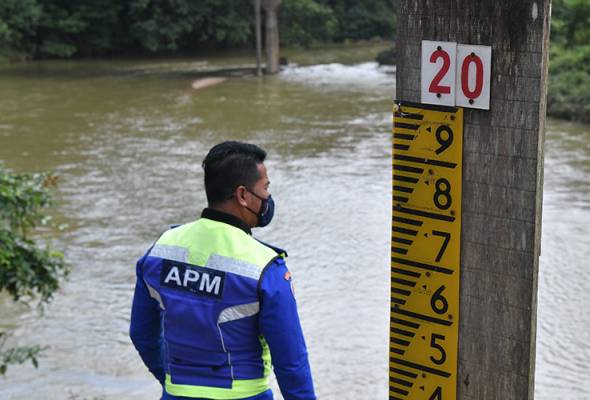 Paras air naik di beberapa sungai di lima negeri | Edisi 9