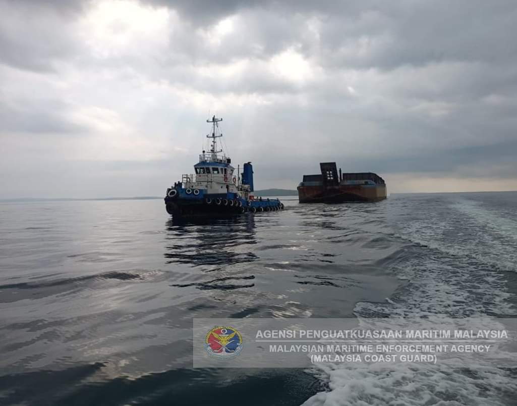 Maritim Labuan tahan bot tunda beserta barge | Edisi 9