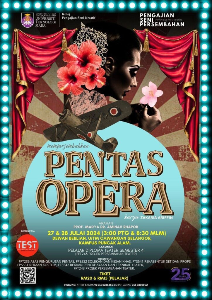 Teater 'Pentas Opera' dipentaskan semula Sabtu, Ahad ini | Edisi 9